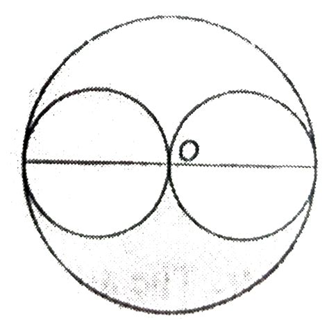 In The Given Figure Two Small Circles Touch Each Other Externally At T