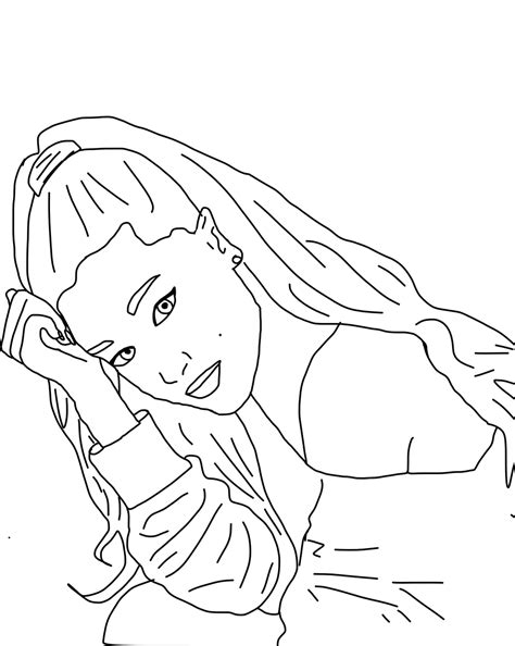 Ariana Grande Drawing At Getdrawings Free Download
