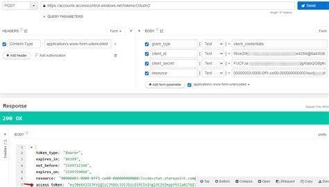 access token from sharepoint stack overflow
