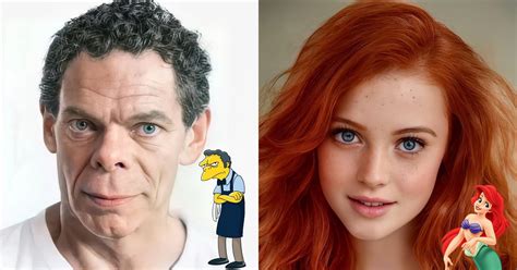 These Ai Assisted Portraits Of Cartoon Characters Are Uncanny