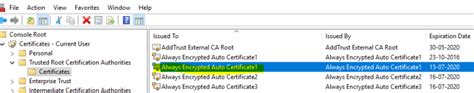 sql server 2016 always encrypted sqlservercentral
