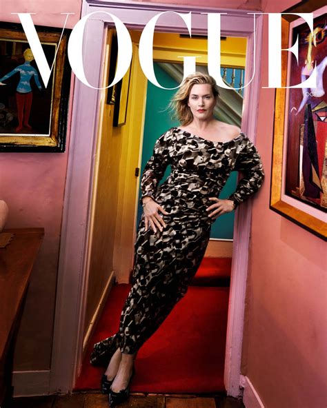 Us Vogue Annie Leibovitz Kate Winslet Lisa Eldridge