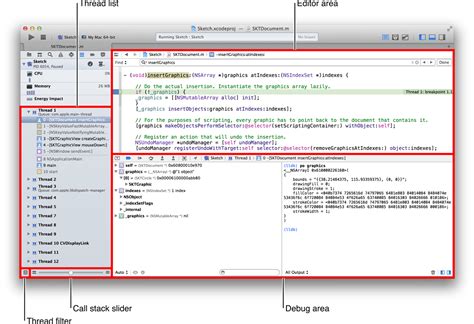 xcode stack of called functions ios stack overflow