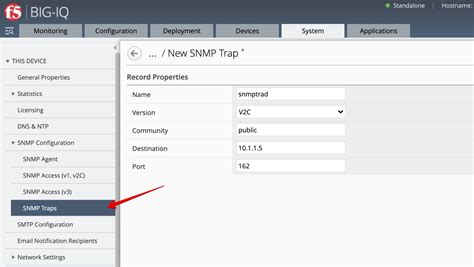lab 1 2 configuring snmp for sending traps alerts to splunk