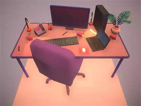 low poly desk uassets ru всё для unity и unreal engine