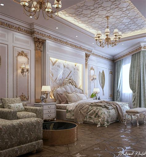 Classic Bedroom Design On Behance Classic Bedroom Design Luxurious