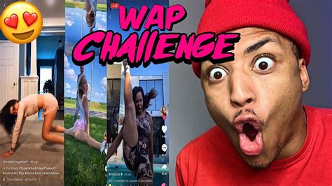 Wap Dance Challenge Tiktok Compilation Cardi B Wap Feat Meagan The