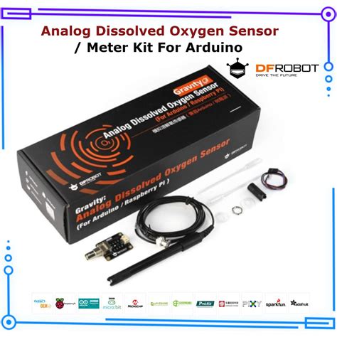dfrobot analog dissolved oxygen sensor meter kit for arduino shopee