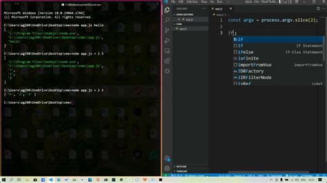 how do i pass command line arguments to a node js program youtube