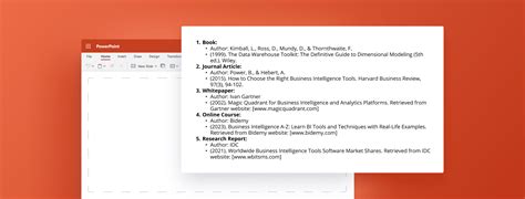 Powerpoint Apa Format Example