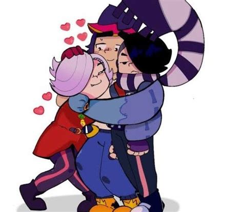 Colette X Fang X Edgar New Cute Fanart Brawl Stars Милые рисунки