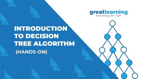 introduction to decision tree algorithm hands on machine learning