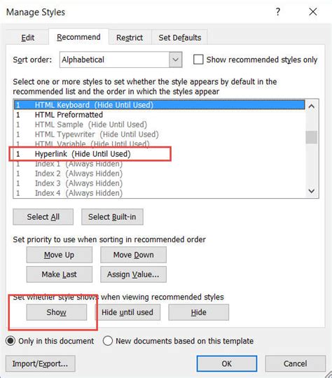 understanding styles in microsoft word a tutorial in the