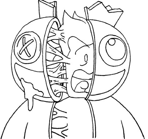 Blue Rainbow Friends Roblox Coloring Pages Blue Rainbow Friends Vrogue