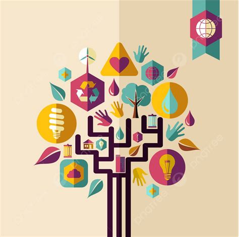خمر مفهوم الشجرة الخضراء مفهوم العمل الجماعي الصحي المتجه مفهوم صحي