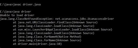 how to connect java to ms access stack overflow