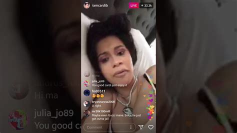 Cardi B Ig Live Youtube
