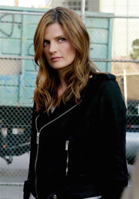 Pin By Linda Isham On Castle Final Season 8 Stana Katic Go Braless
