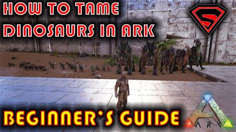 How To Tame Dinosaurs In Ark Starter Dinos What They Do And How To