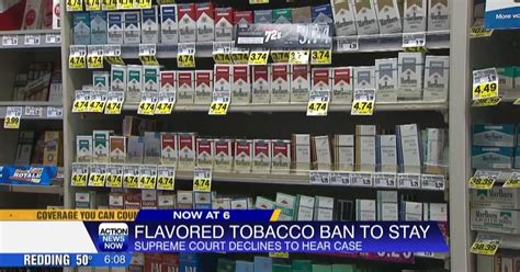 Today The Supreme Court Left Californias Ban Of Flavored Cigarettes In