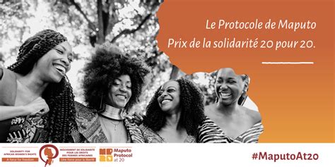 Maputo Protocol 20 For 20 Solidarity Awards Announced Voting Open Soawr