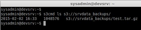 backup files from ubuntu or debian server s to amazon s3