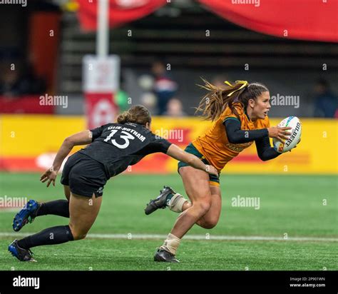 Vancouver Canada 5th March 2023 Charlotte Caslick Of Australia L