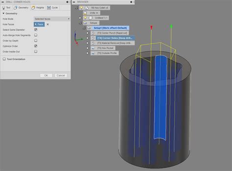 solved does fusion 360 not simulate peck drilling autodesk community