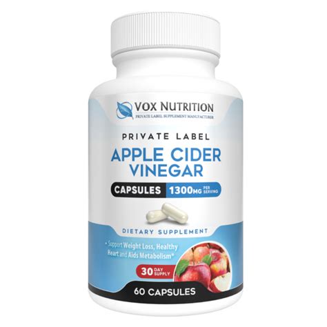 Private Label Probiotic 40 Billion Vitamin Supplement Vox Nutrition
