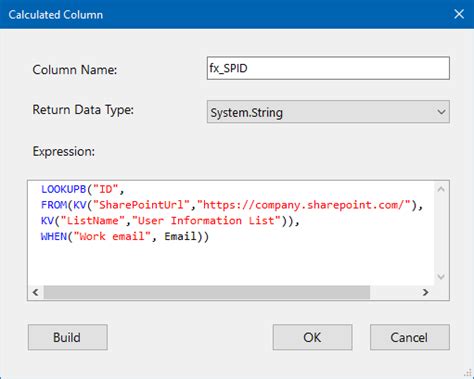 handling sharepoint lookup columns