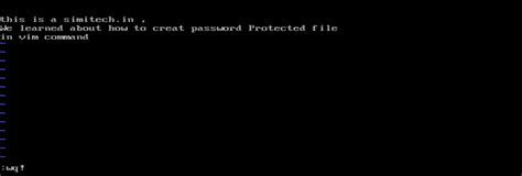 vim commands in linux with examples basic and advance