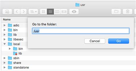 macos does usr local src on mac not exist stack overflow