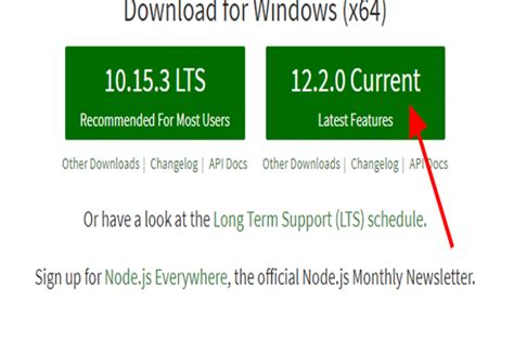cómo instalar y descargar nodejs y npm para windows os