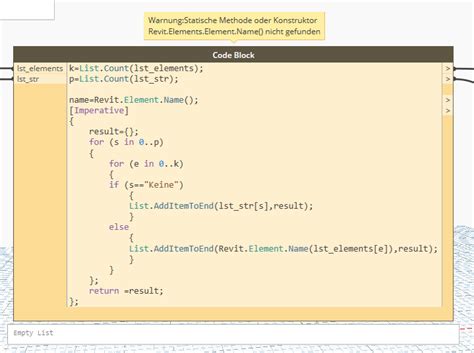 codeblock for loops with nodes designscript dynamo