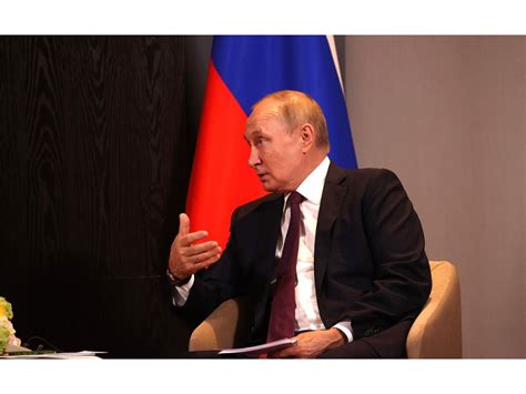 Russian President Vladimir Putins Meeting With President Of Türkiye