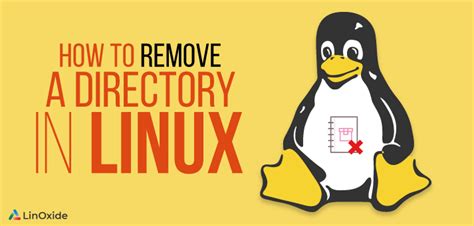 how to delete a directory in linux