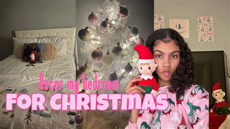 Decorating My Room For Christmas Vlogmas Day 7 🎄 Youtube