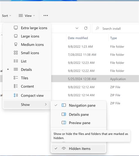 Show Hidden Files And Folder In Windows 11 10 8 7