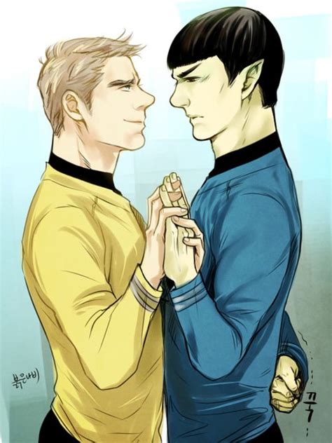 Star Trek James Jim Kirk X Commander Spock Spirk Star Trek