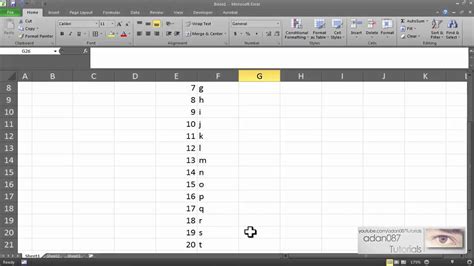 how to calculate alphabets in excel excel formulas