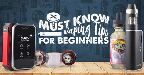 Must Know Vaping Tips For Beginners Got Vape