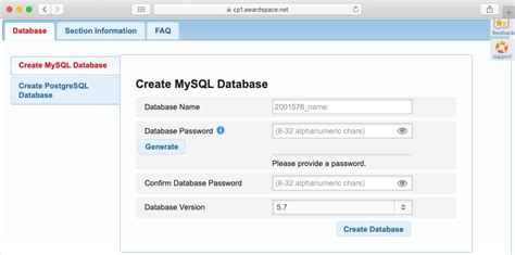 what does the “you have no privileges” error mean in phpmyadmin
