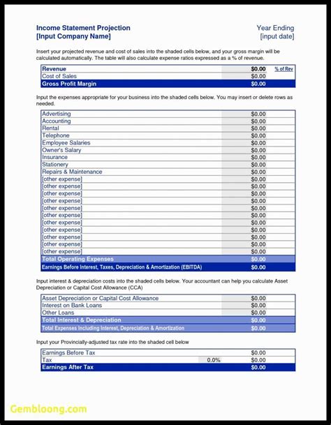 monthly balance sheet template excel example of spreadshee personal