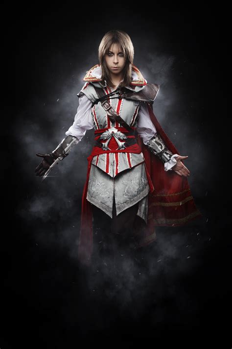 Ezio Auditore Cosplay Assassin`s Creed 2 Female By Vertishake On