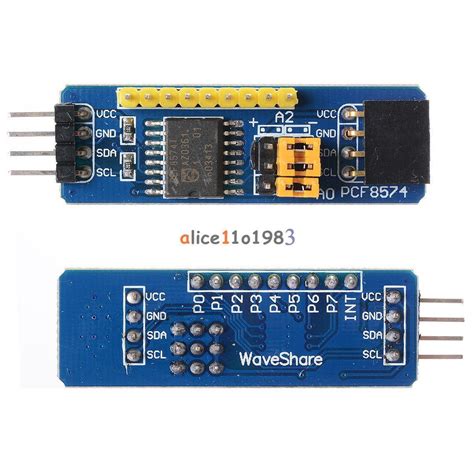 pcf8574 io expansion board i o expander i2c bus evaluation development