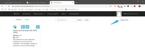 secure your azure web app using ssl certificate provided