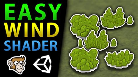 simple wind shader effect in unity youtube