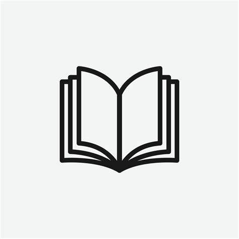 Vector Illustration Of Book Icon 2219582 Vector Art At Vecteezy