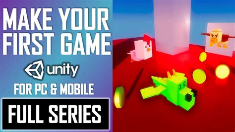how to make your first game in unity ★ full course ★ lesson tutorial