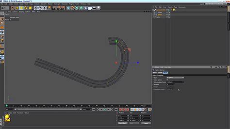 using the cinema 4d current state to object command for interpolated